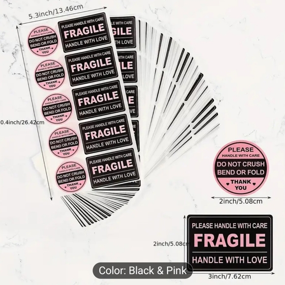 None | Office | Vibrant Fragile Sticker Collection 8 | Poshmark